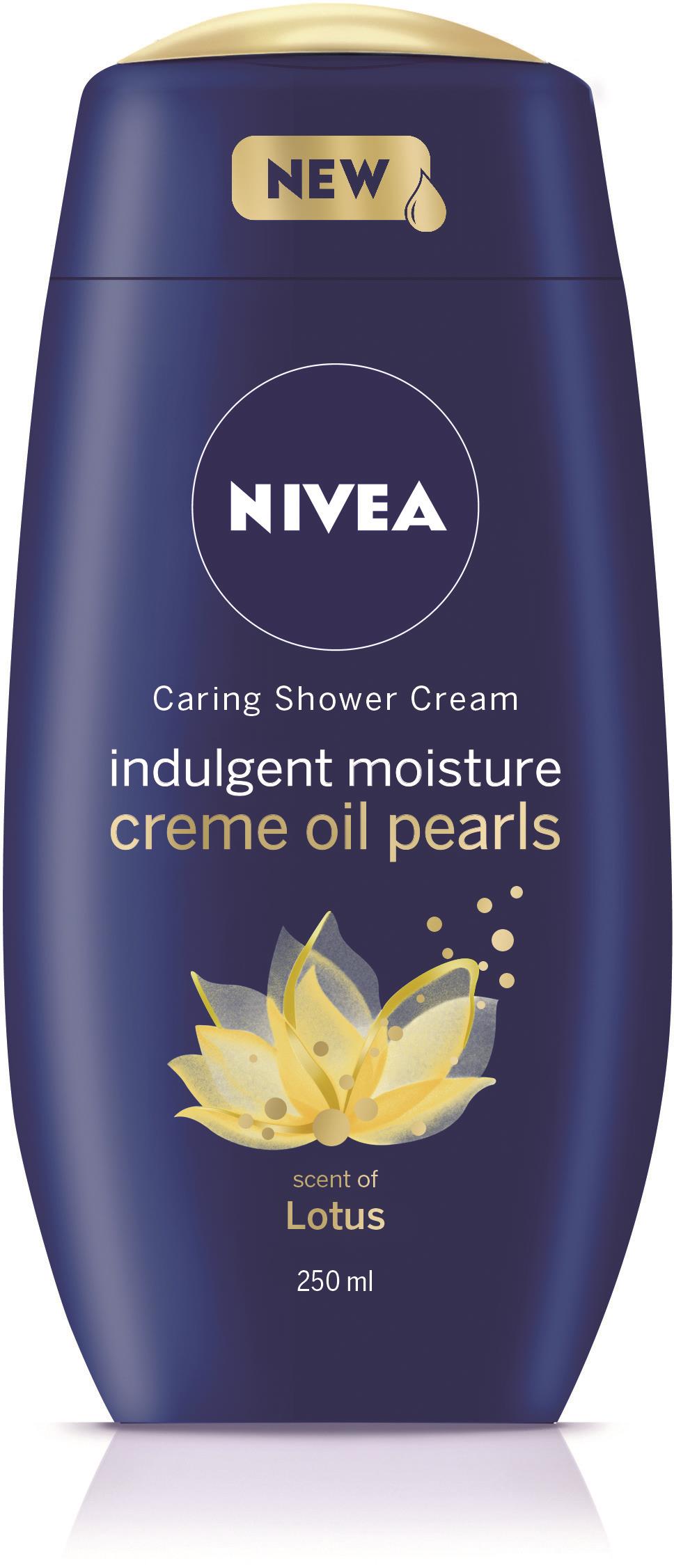 NIVEA Shower Cream & Oil Pearls Lotus 250 ml | lyko.com