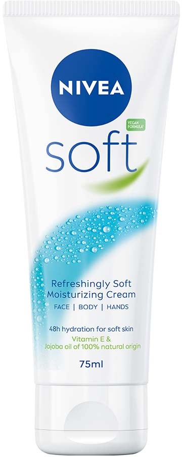 NIVEA Soft Tube 75 ml | lyko.com