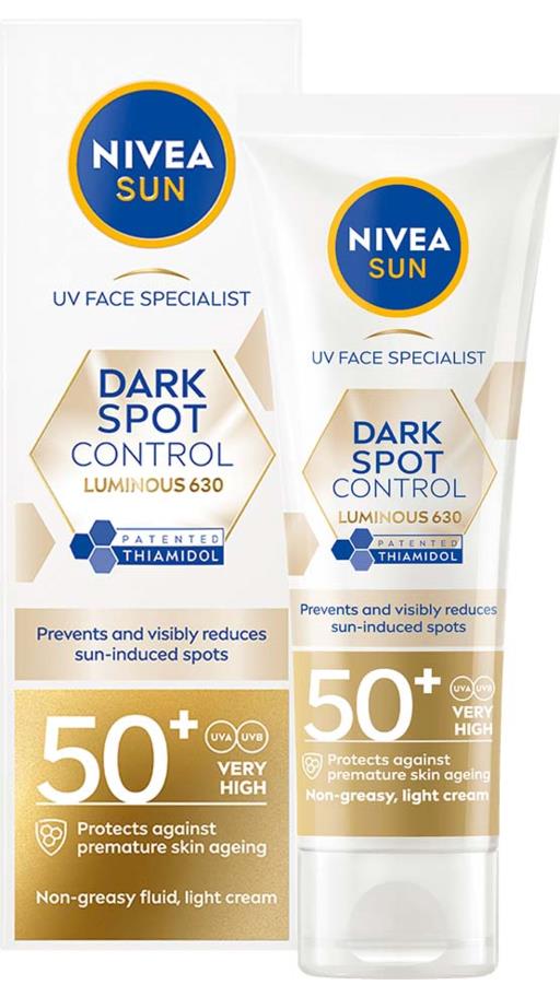 NIVEA SUN UV Face Luminous630 Dark Spot Control SPF50+ 40 ml | lyko.com
