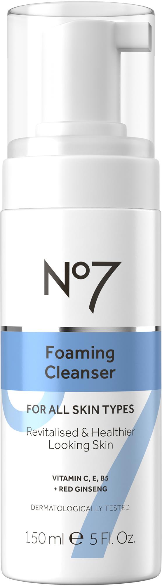 No7 Essential Cleansing Foaming Cleanser Normal 150 ml | lyko.com