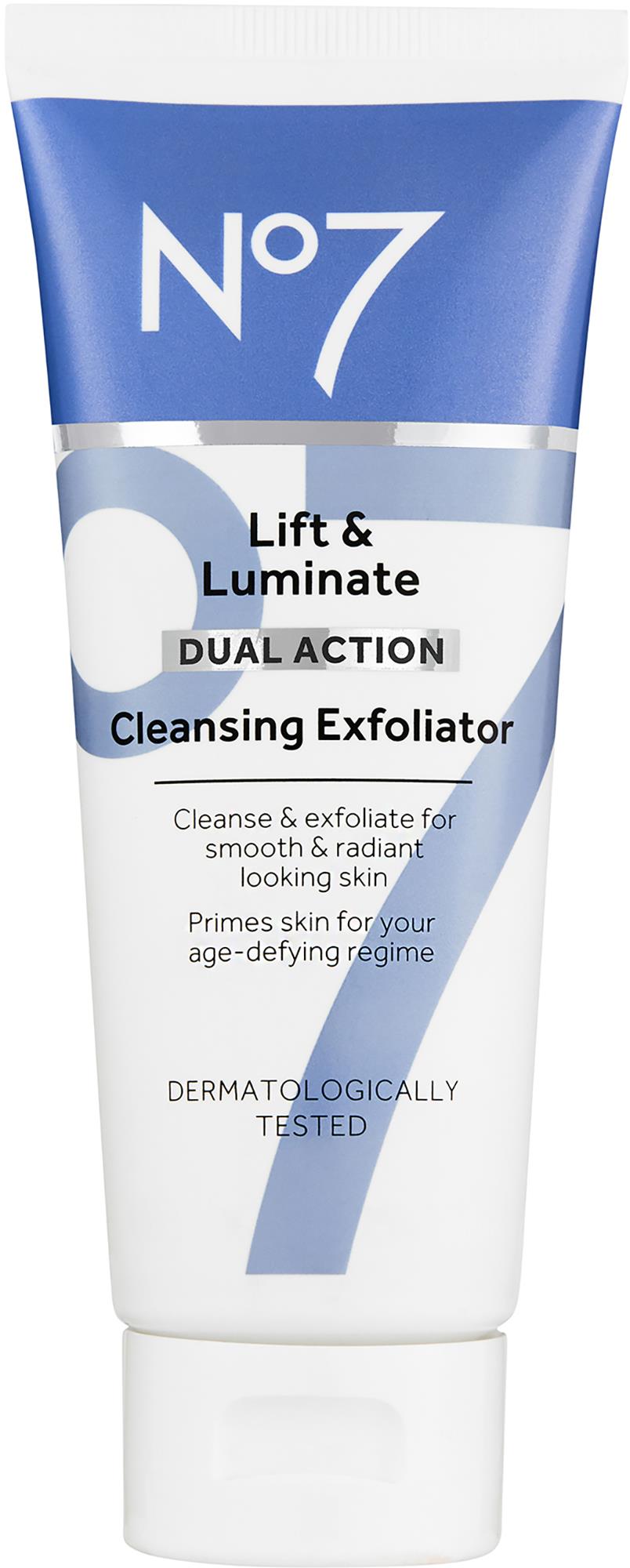 No7 Lift & Luminate Cleansing Exfoliator 100 ml | lyko.com