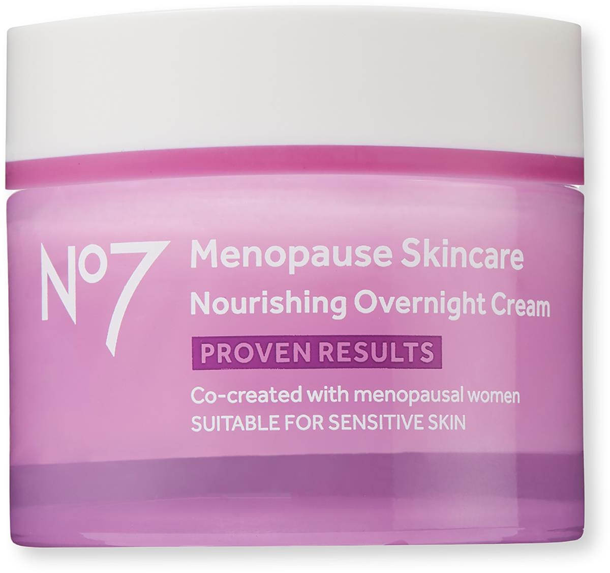 No7 Menopause Nourishing Overnight Cream 50 ml | lyko.com