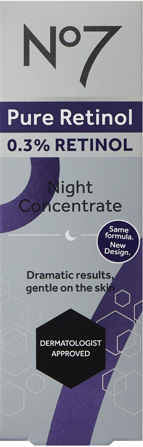 No7 Pure Retinol 0,3% Night Concentrate 30 ml | lyko.com