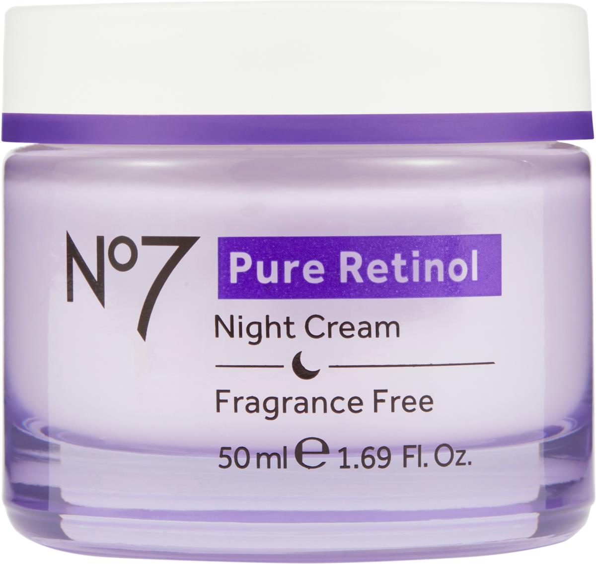No7 Pure Retinol Night Repair Cream 50 ml | lyko.com
