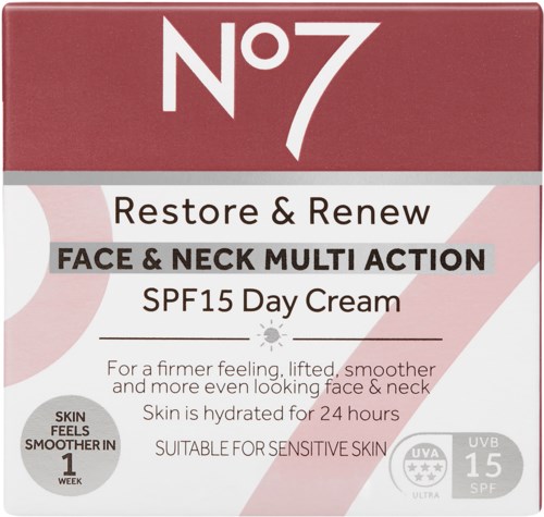 No7 Restore & Renew Multi Action Day Cream SPF15 50 ml | lyko.com