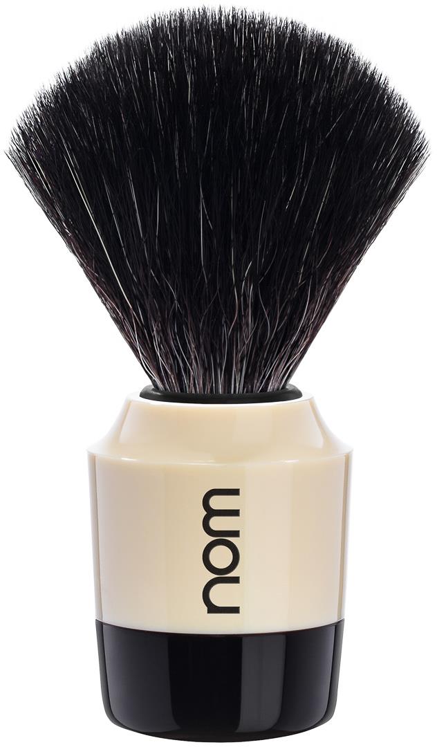 NOM MARTEN Shaving Brush Black Fibre Black Creme Creme | lyko.com