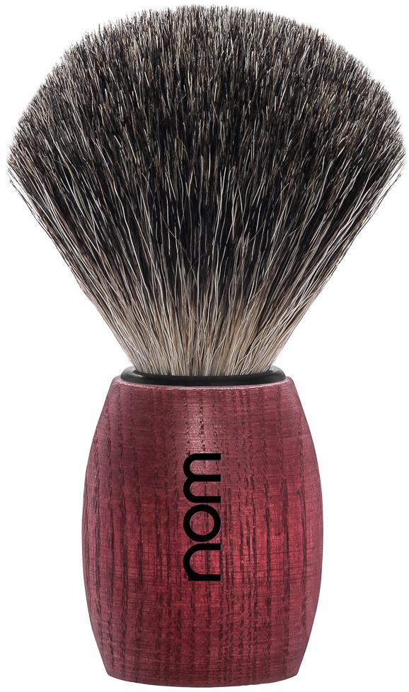 NOM OLE Shaving Brush Pure Badger Blushed Ash | lyko.com
