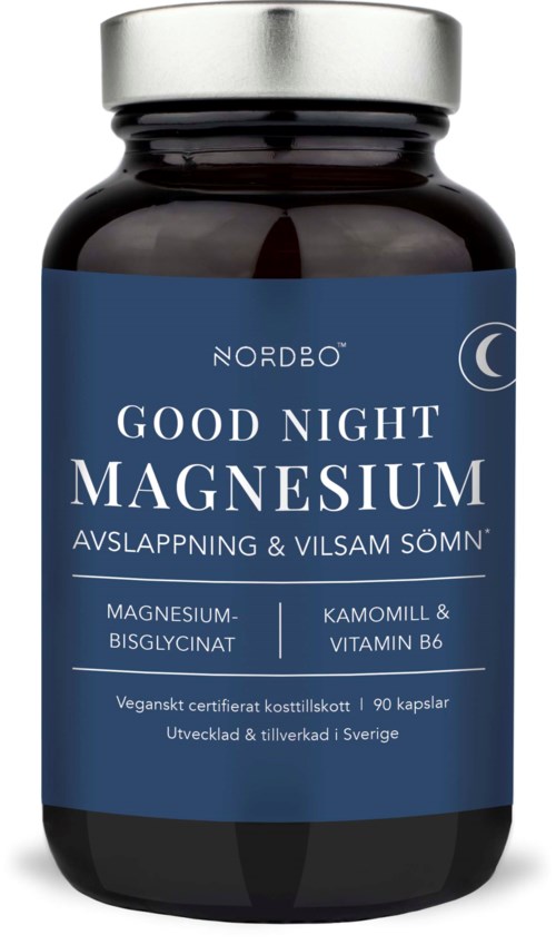 Nordbo Good Night Magnesium 90 kap | lyko.com