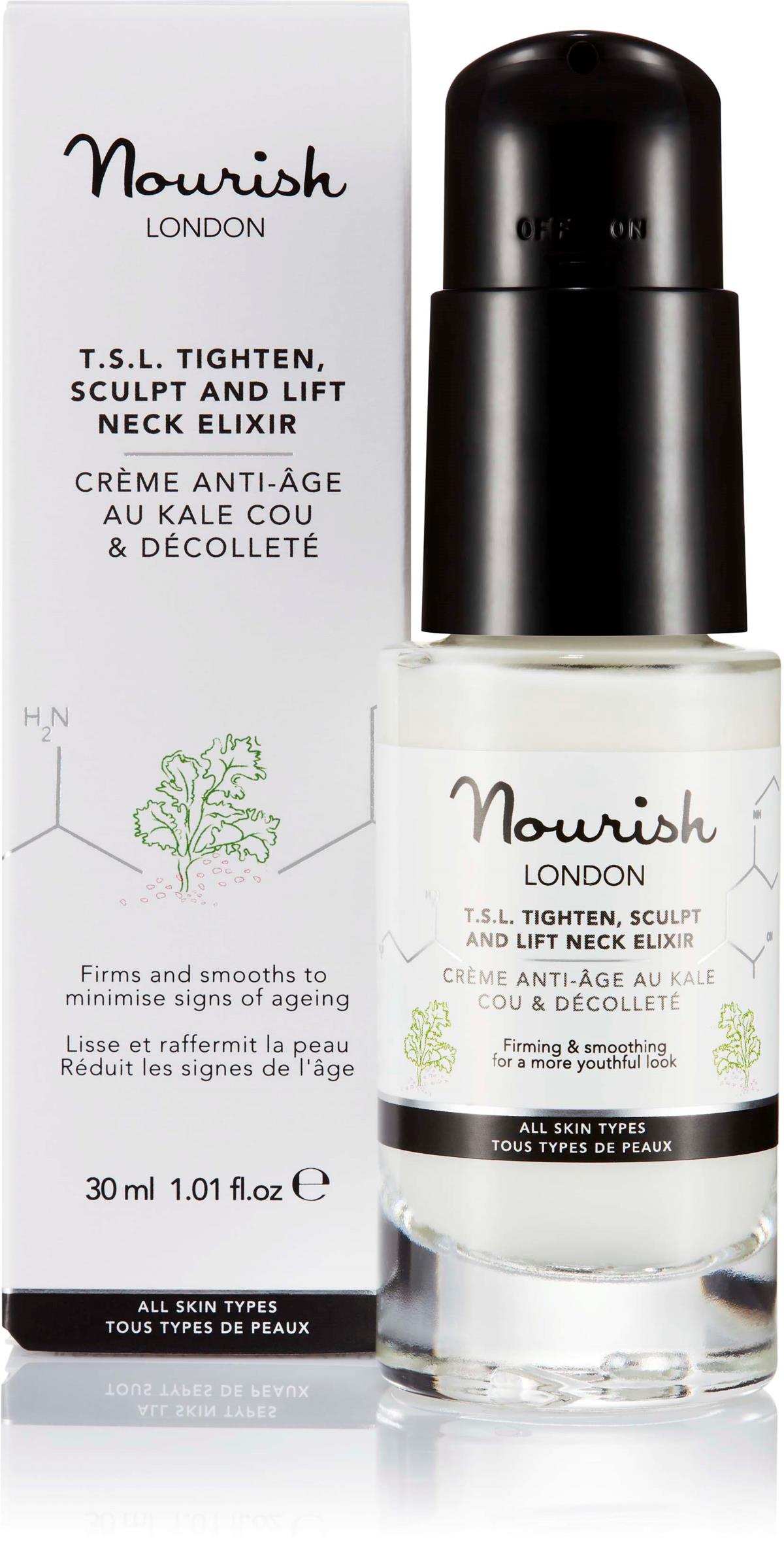 Nourish London TSL Tighten, Lift and Sculpt Neck Elixir 30 ml | lyko.com