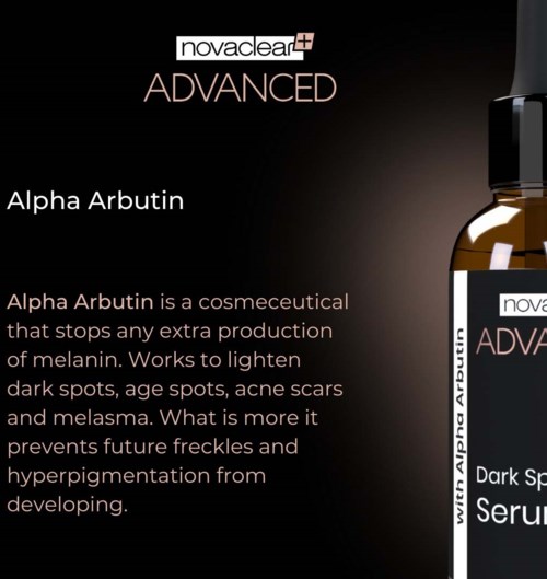 Novaclear Advanced Dark Spot Correcting Serum with Alpha Arbutin 30 ml ...