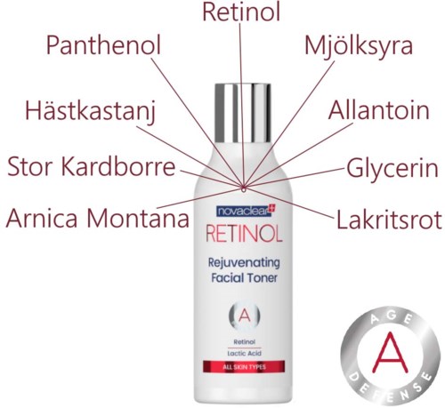 Novaclear Retinol Facial Toner 100 ml | lyko.com