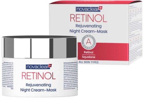 Novaclear Retinol Rejuvenating Night Cream Mask 50 ml | lyko.com