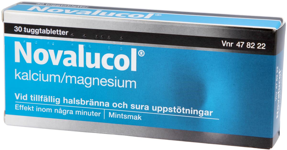 Novalucol Tuggtablett 30 st | lyko.com