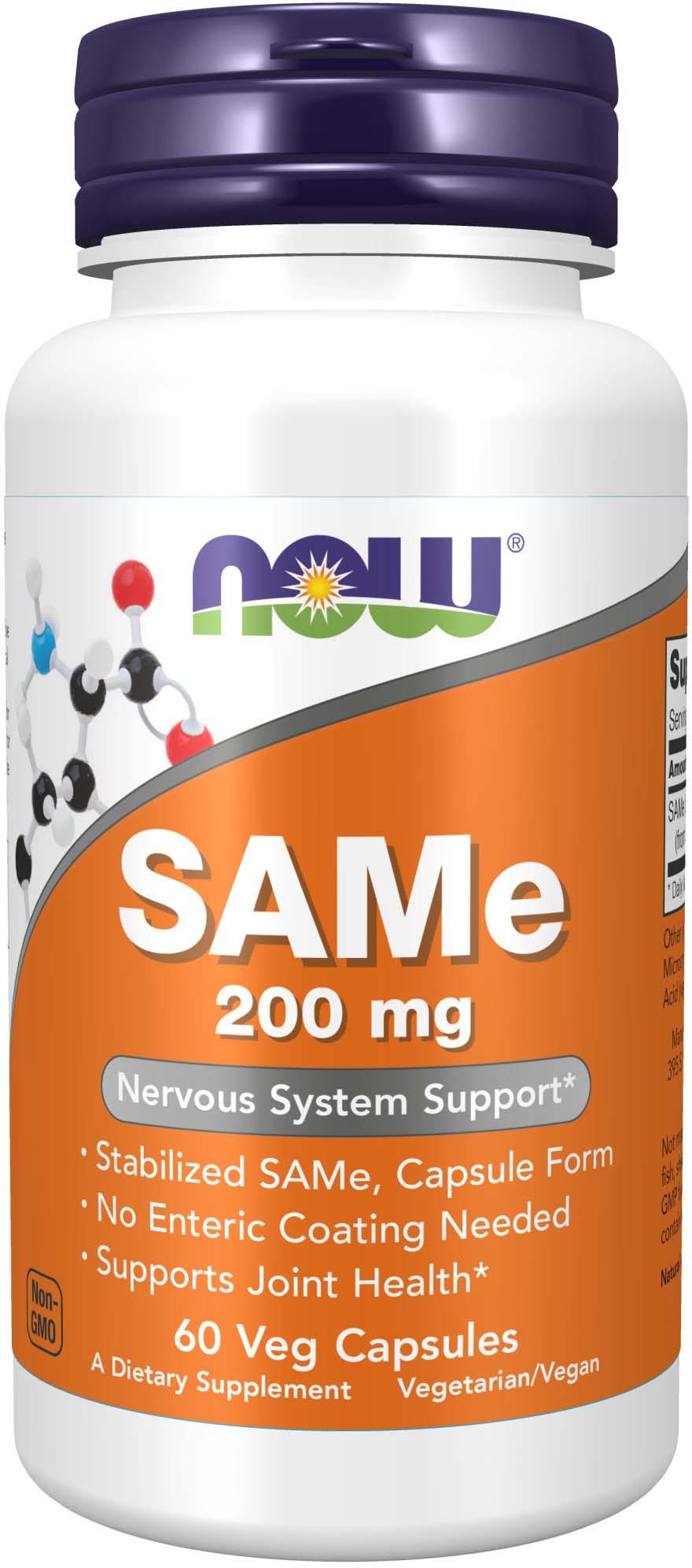 NOW Sam-E 200 mg 60 pcs | lyko.com