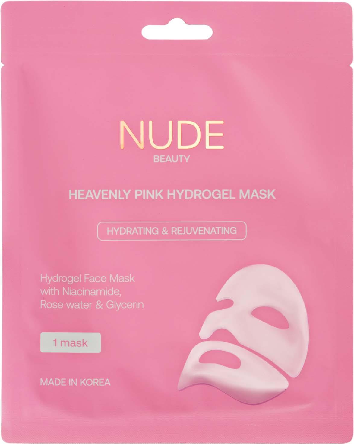 Nude Beauty Heavenly Pink Hydrogel Mask 30 g | lyko.com