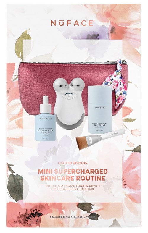 NuFACE Luxury Kit -Mini Supercharged Skincare Routine | lyko.com