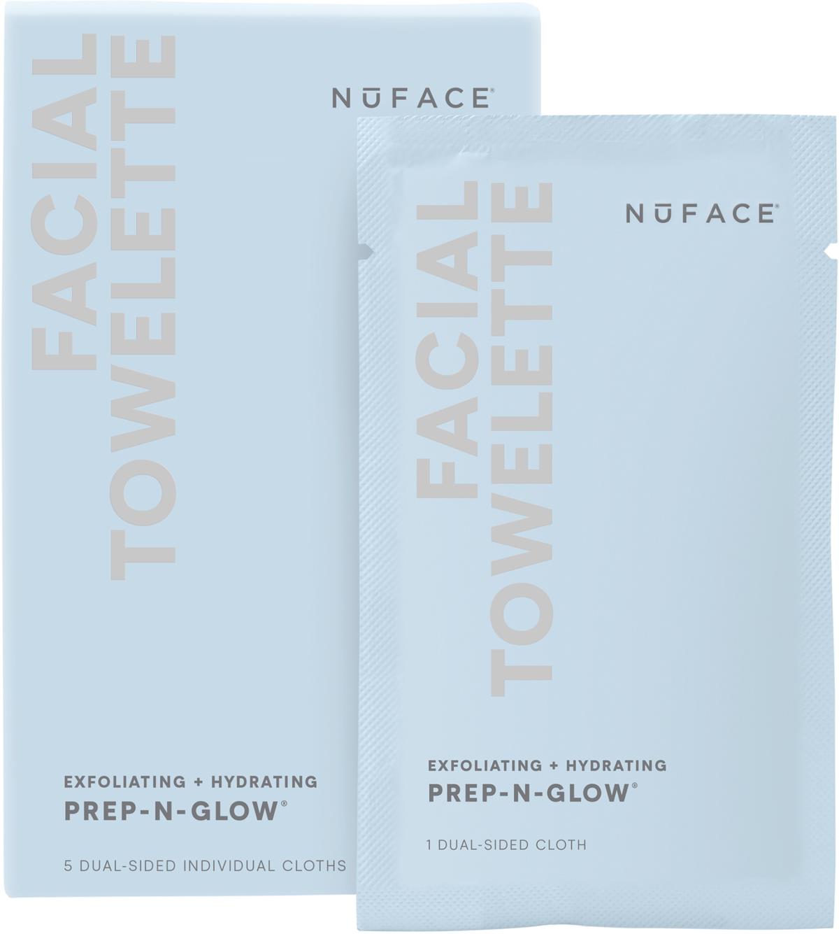 NuFACE Prep-N-Glow Cleansing Cloth 5 pcs | lyko.com