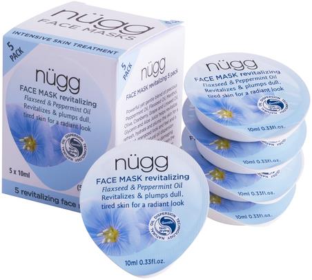 Nügg Beauty Nügg Revitalizing Face Mask 5-PACK 50 ml | lyko.com