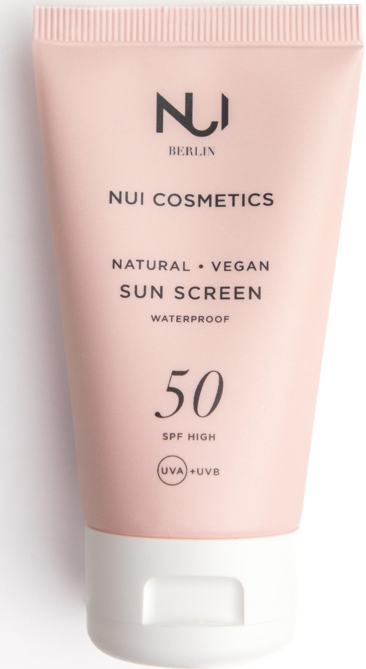 NUI Cosmetics Natural & Vegan Sun Screen SPF50 50 ml | lyko.com