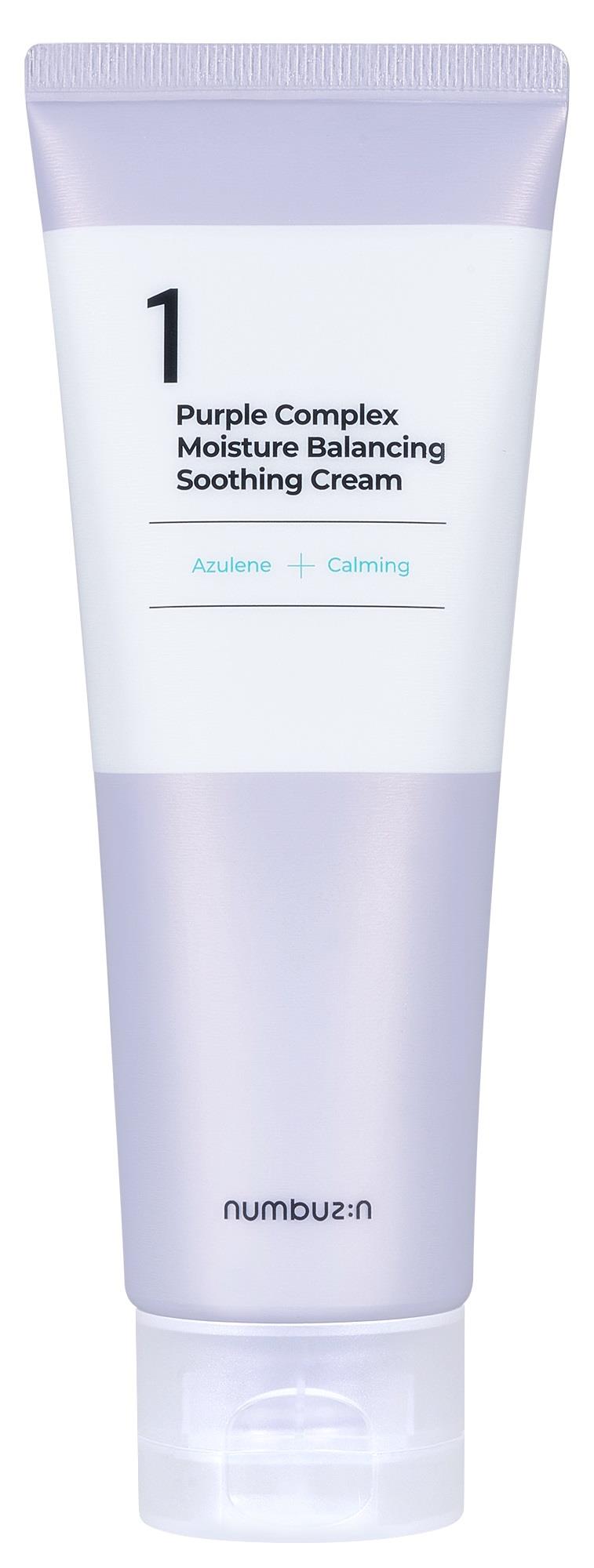 numbuzin No.1 Purple Complex Moisture Balancing Soothing Cream 100 ml ...