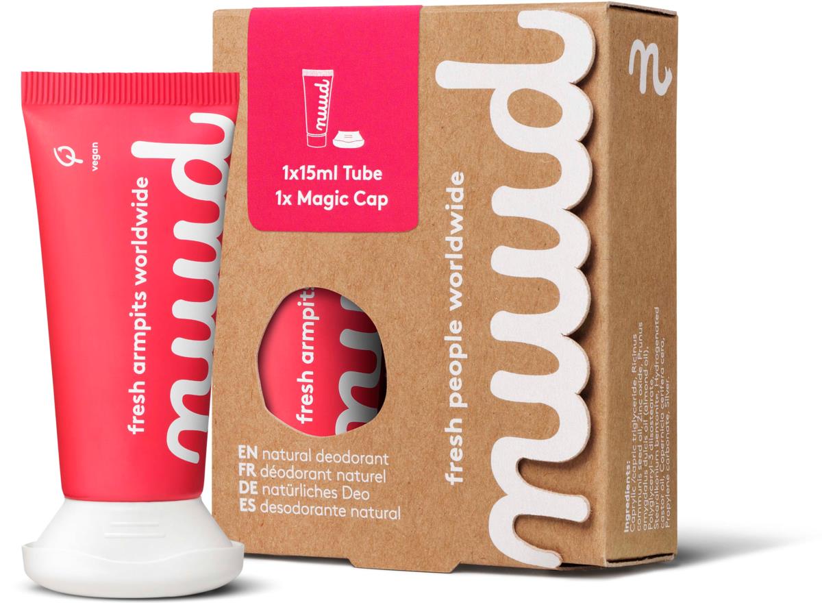 nuud Natural Deodorant Starter Pack incl. Magic Cap Red | lyko.com