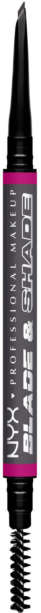 NYX PROFESSIONAL MAKEUP Blade & Shade Brow Pencil 11 Grey | lyko.com