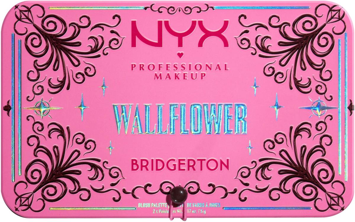 NYX PROFESSIONAL MAKEUP Bridgerton Royal Blush Palette 1 Wallflower ...