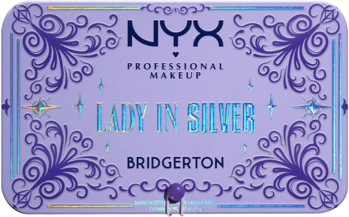 NYX PROFESSIONAL MAKEUP Bridgerton Royal Blush Palette 2 Lady In Silver ...