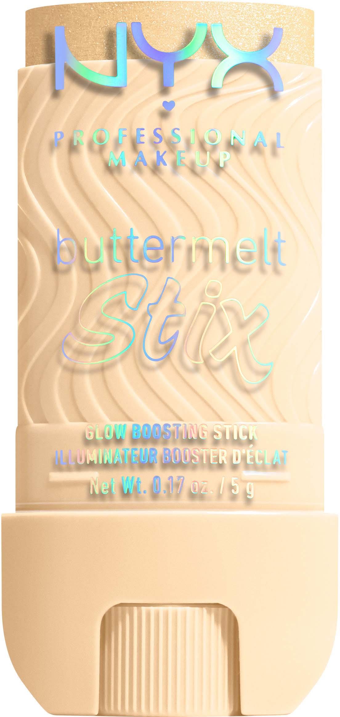 NYX PROFESSIONAL MAKEUP Buttermelt Glaze Highlighter Stix 05 Sending ...