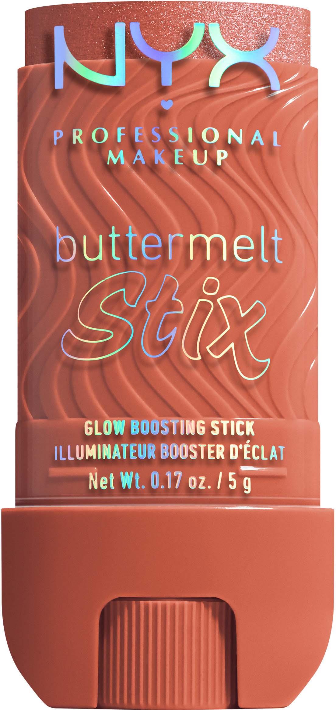 NYX PROFESSIONAL MAKEUP Buttermelt Glaze Highlighter Stix 07 That'S On ...