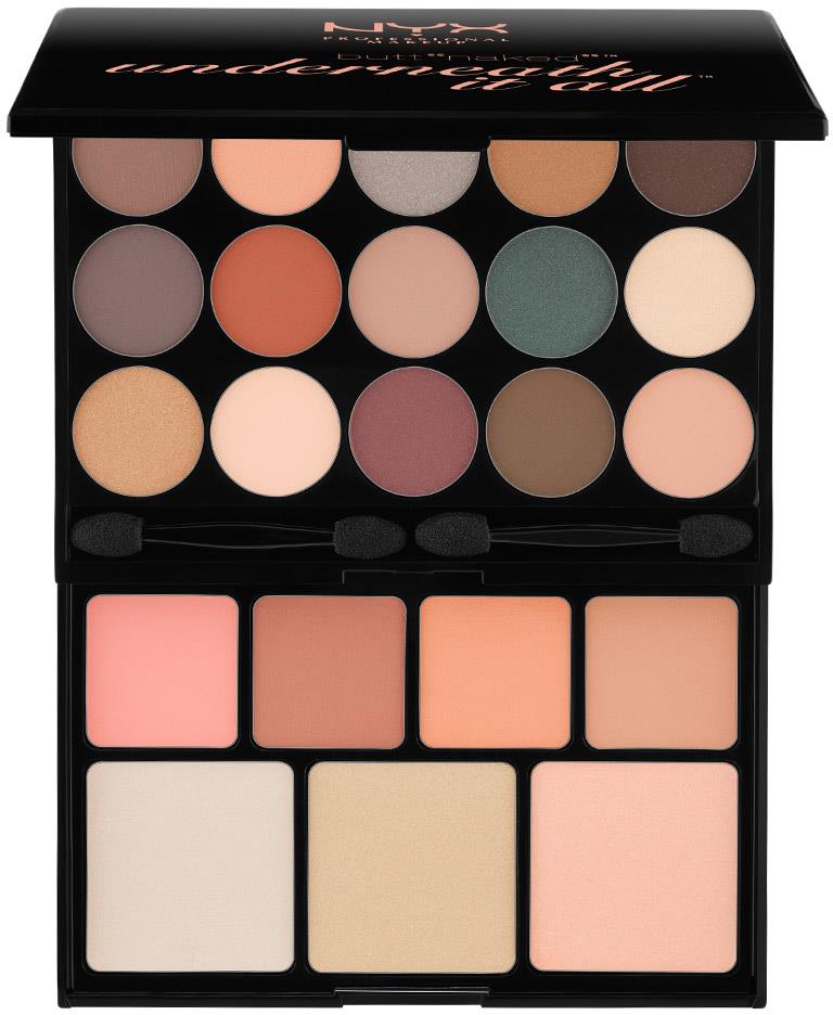 NYX PROFESSIONAL MAKEUP Butt Naked Underneath The It All Makeup Set ...