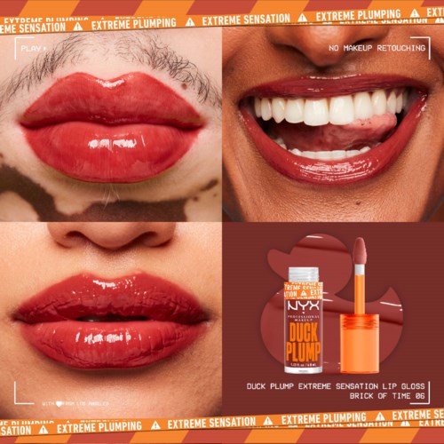 NYX PROFESSIONAL MAKEUP Duck Plump Lip Lacquer 06 Brick of Time | lyko.com