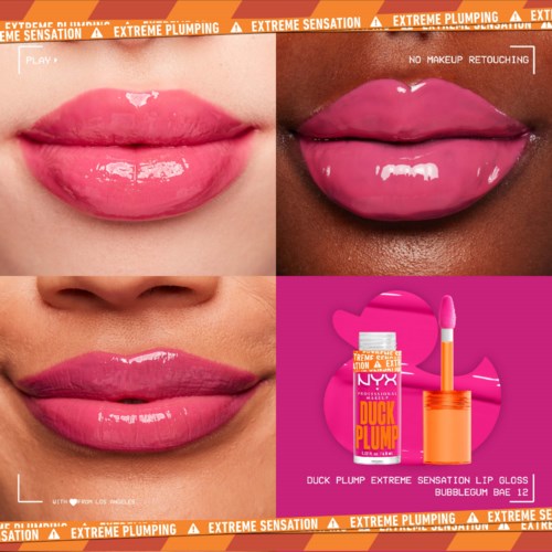 NYX PROFESSIONAL MAKEUP Duck Plump Lip Lacquer 12 Bubblegum Bae | lyko.com