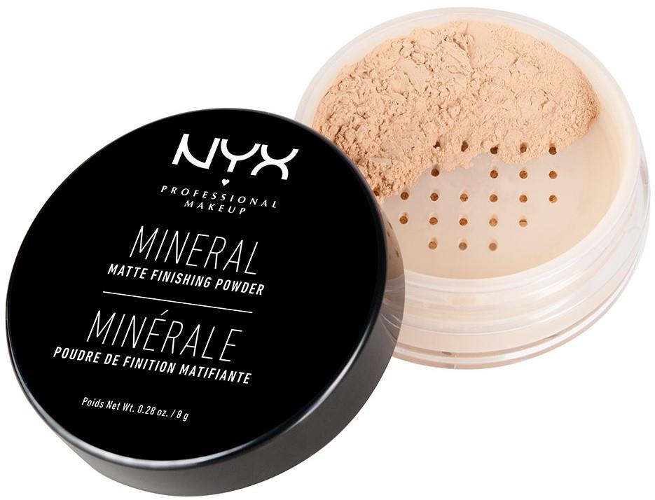 NYX PROFESSIONAL MAKEUP Mineral Finishing Powder Light/Medium | lyko.com