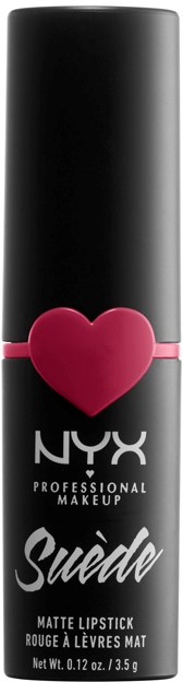 NYX PROFESSIONAL MAKEUP Suède Suede Matte Lipstick Cherry Skies | lyko.com