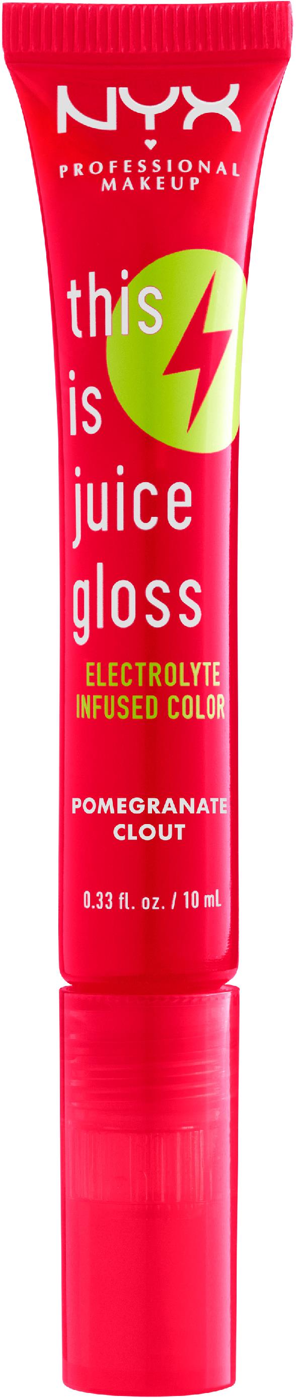 Nyx Professional Makeup This Is Juice Gloss Pomergranate Punch