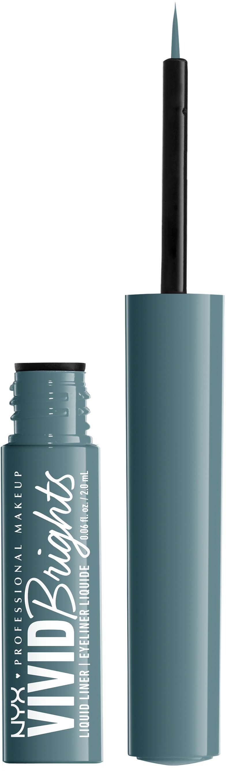 NYX PROFESSIONAL MAKEUP Vivid Brights Liquid Liner 01 Cyan Simp | lyko.com