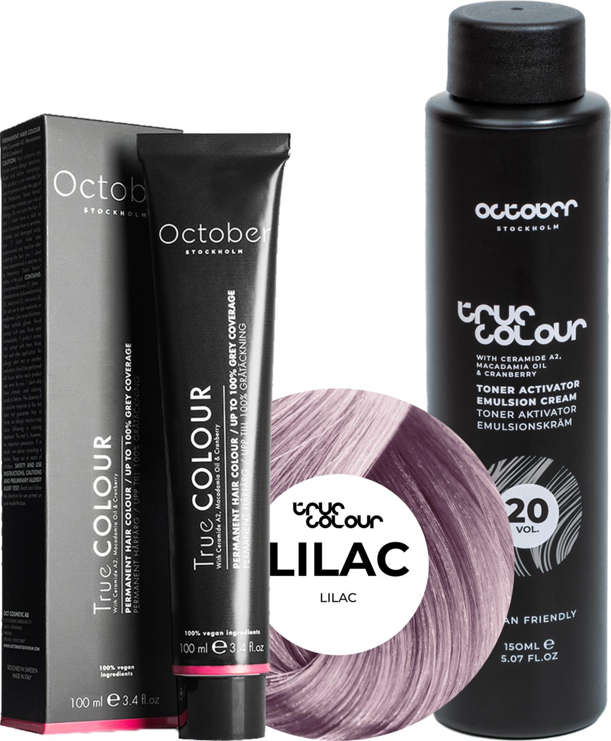 October Stockholm True Colour 20 Vol Colour Activator 150 ml & Colour ...
