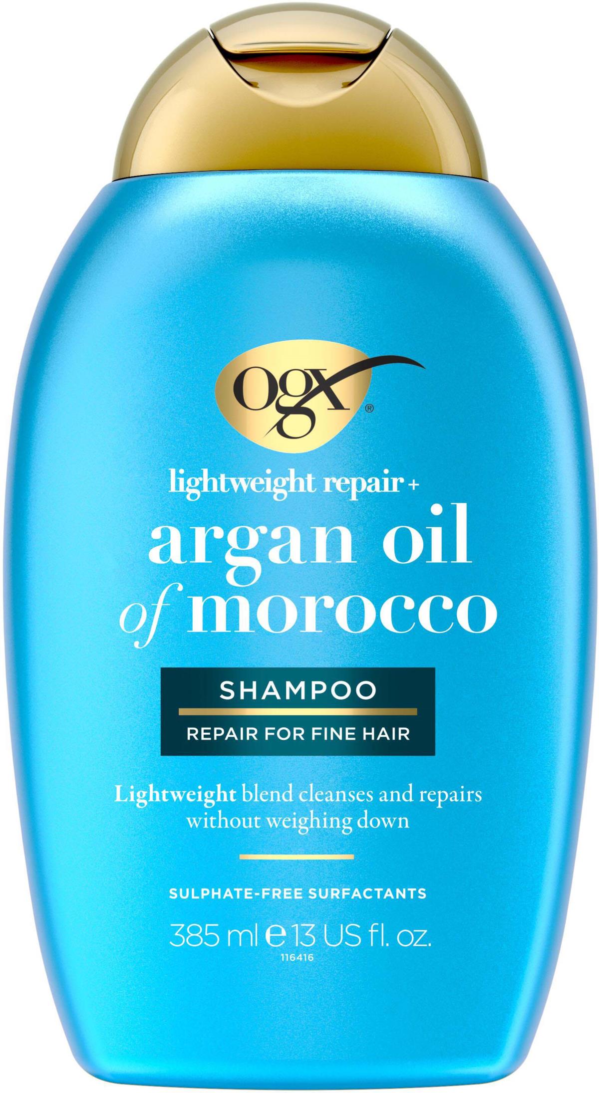 Ogx Argan Oil Lightweight Shampoo 385 ml | lyko.com