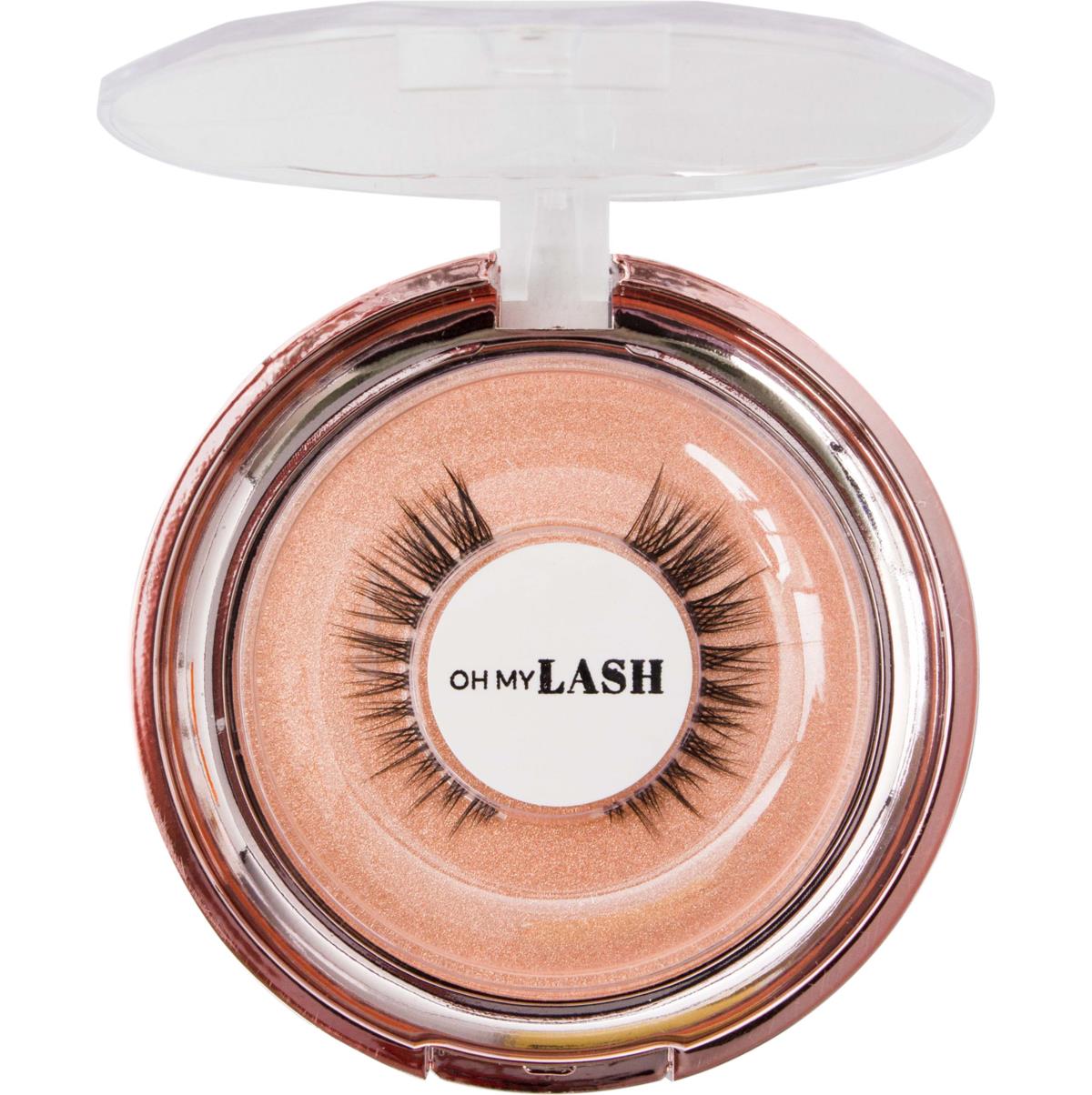 Oh My Lash Faux Mink Strip Lashes Iconic Plastic Re Useable Case