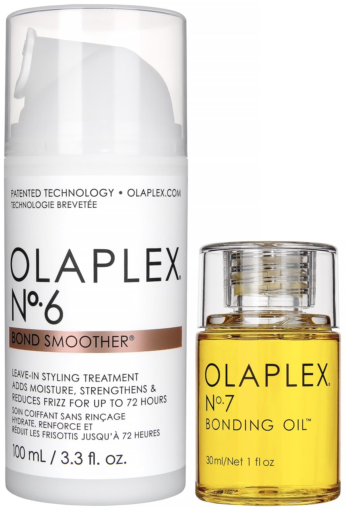 Olaplex Bundle No.6 Leave-in Treatment 100 ml & No.7 Bonding Oil 30 ml ...