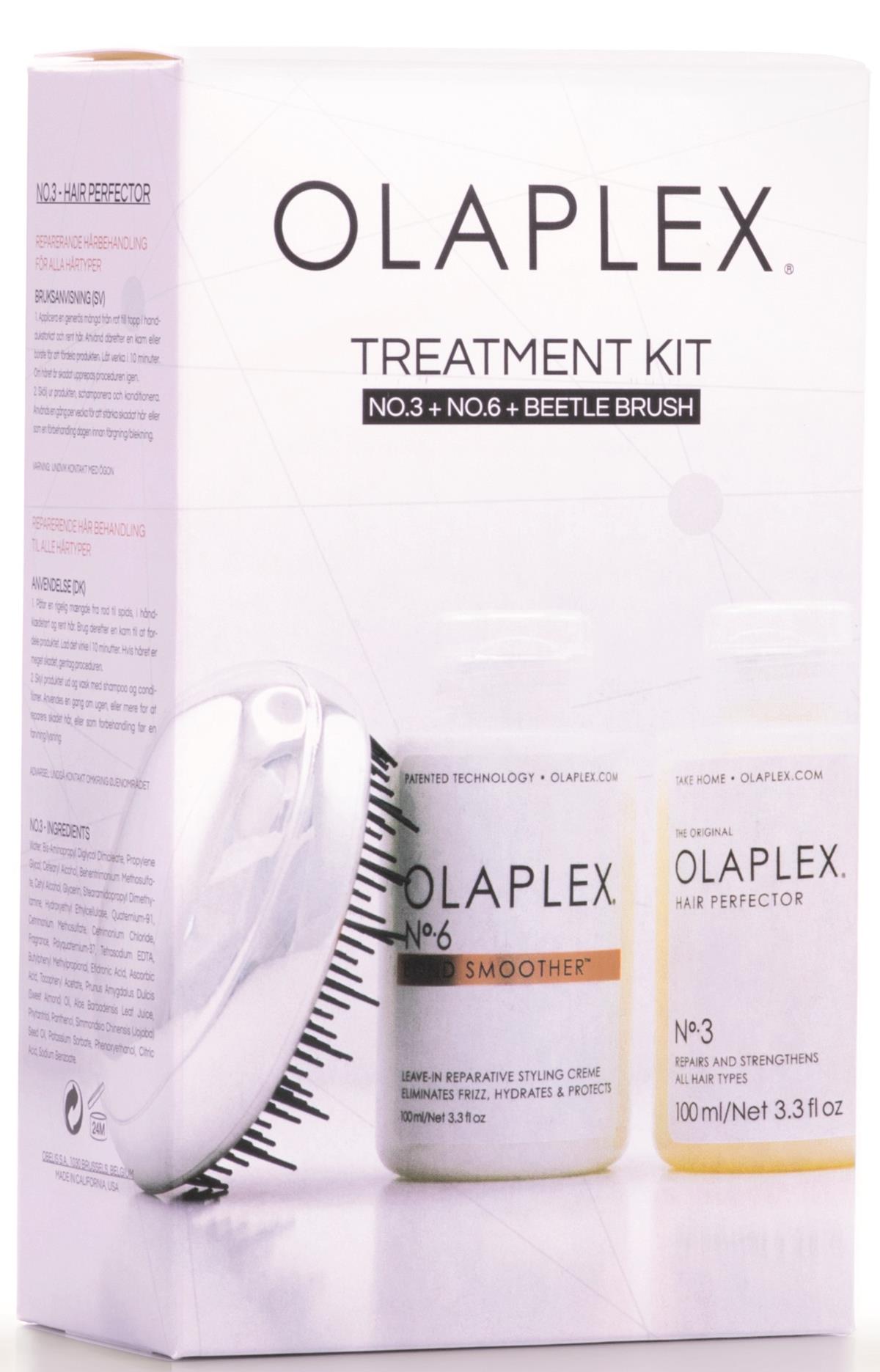 Olaplex treatment box No3 No6 och Beetle brush 200 st | lyko.com