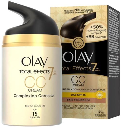 Olay Total Effect CC Cream Fair to Medium 50 ml | lyko.com