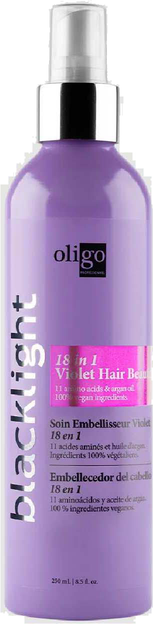 Oligo Blacklight Styling & Care Violet 18 in 1 Hair Beautifier 250 ml ...