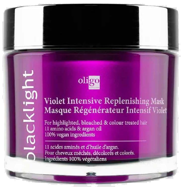 Oligo Blacklight Styling & Care Violet Intensive Repleneshing mask 200 ...