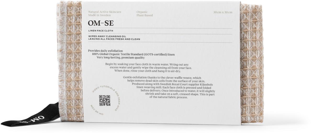 OM-SE Linen Face Cloth | lyko.com