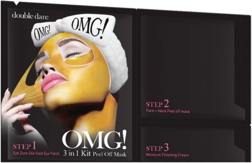Omg Double Dare 3in1 Kit Peel Off Mask 1 Pcs