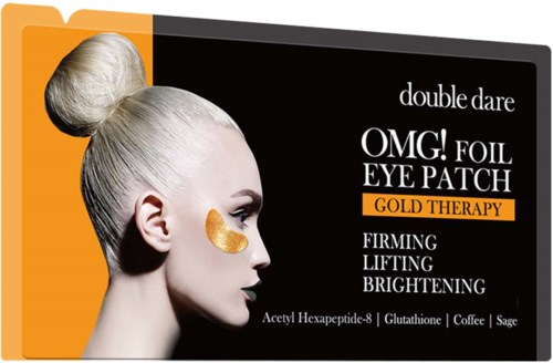 OMG! Double Dare Foil Eye Patch Gold Therapy | lyko.com