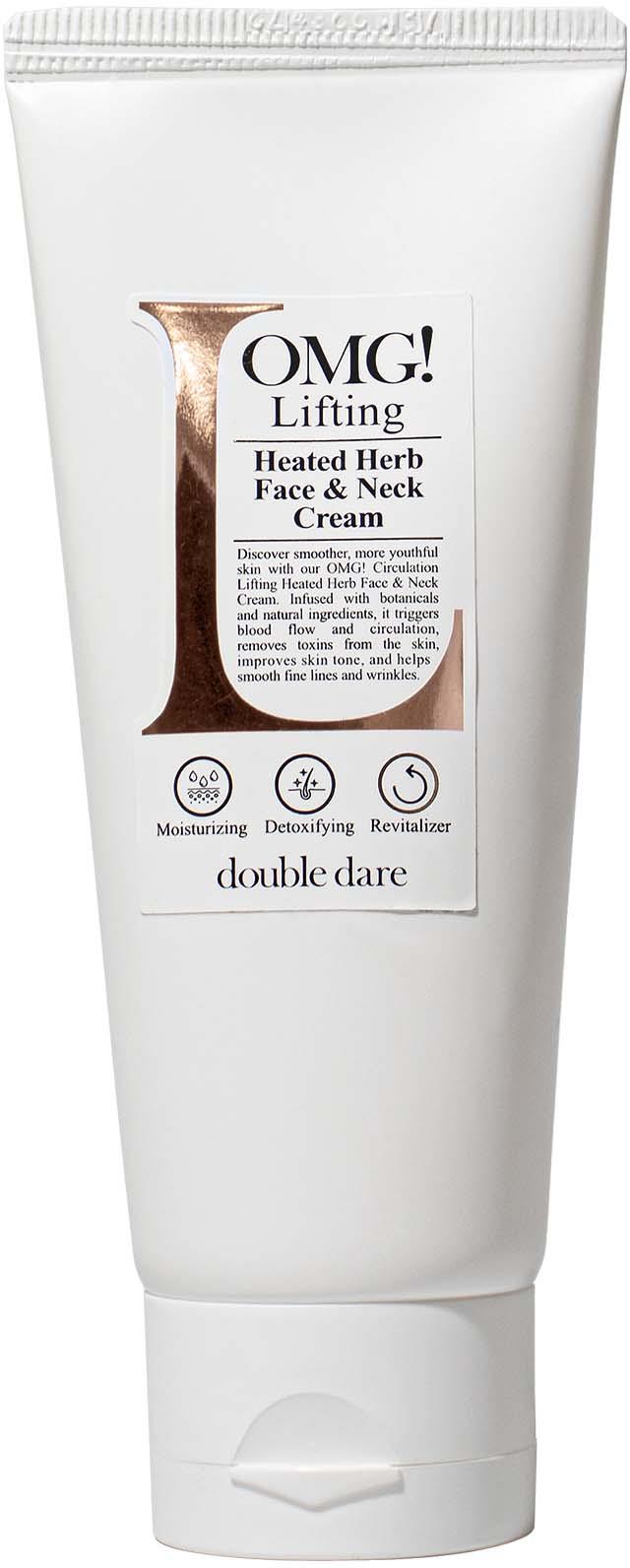 OMG! Double Dare Lifting Heated Herb Face And Neck Mask 100 ml | lyko.com