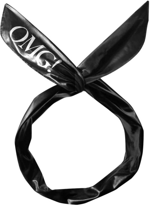 OMG! Double Dare Platinum Hairband Black | lyko.com